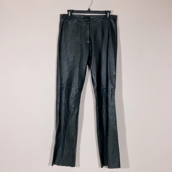 BCBGMaxAzria | Pants & Jumpsuits | Vintage Bcbg Maxazria Leather Pants ...